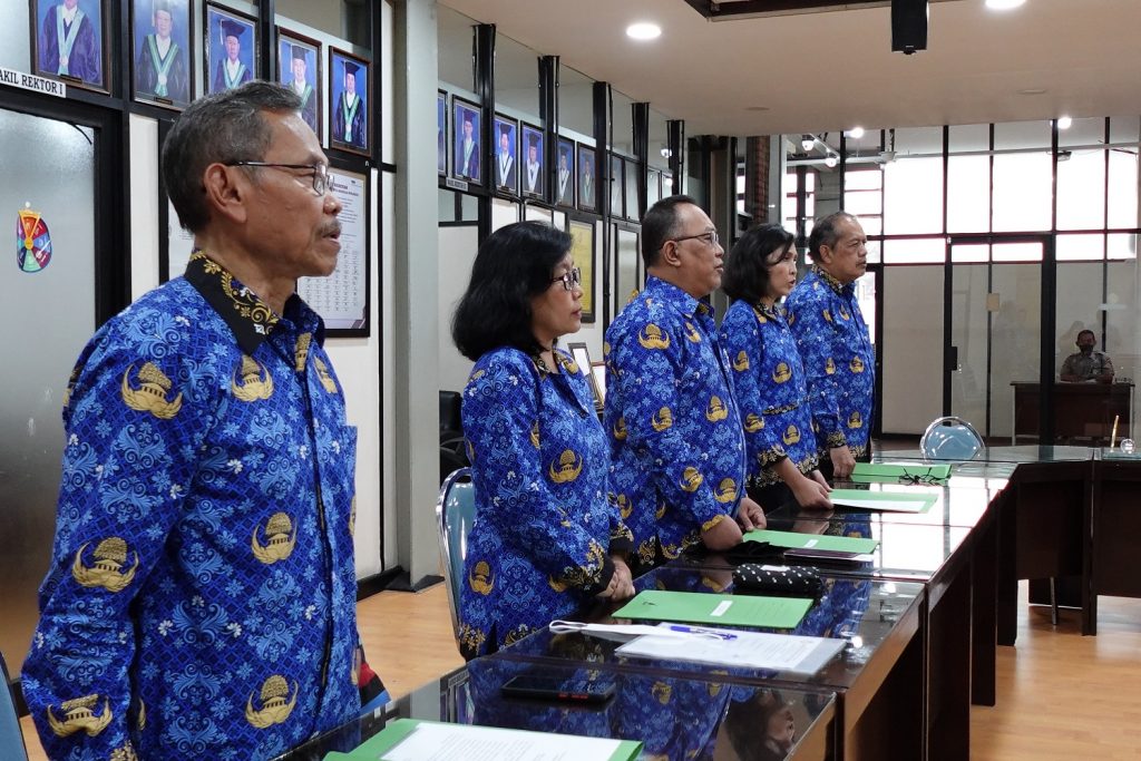 Dosen PNS UKWMS Ikrar Jaga Netralitas - UKWMS