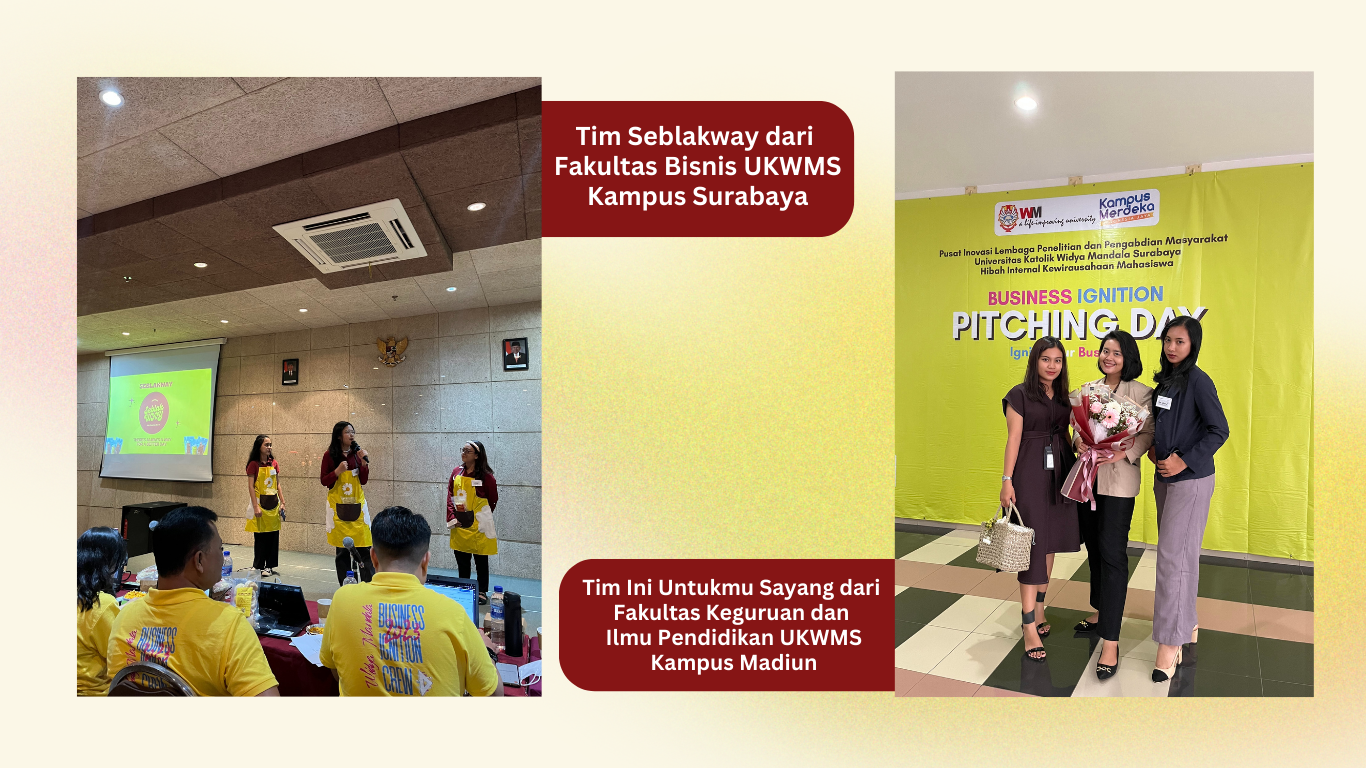 UKWMS Danai Bisnis Mahasiswa - UKWMS