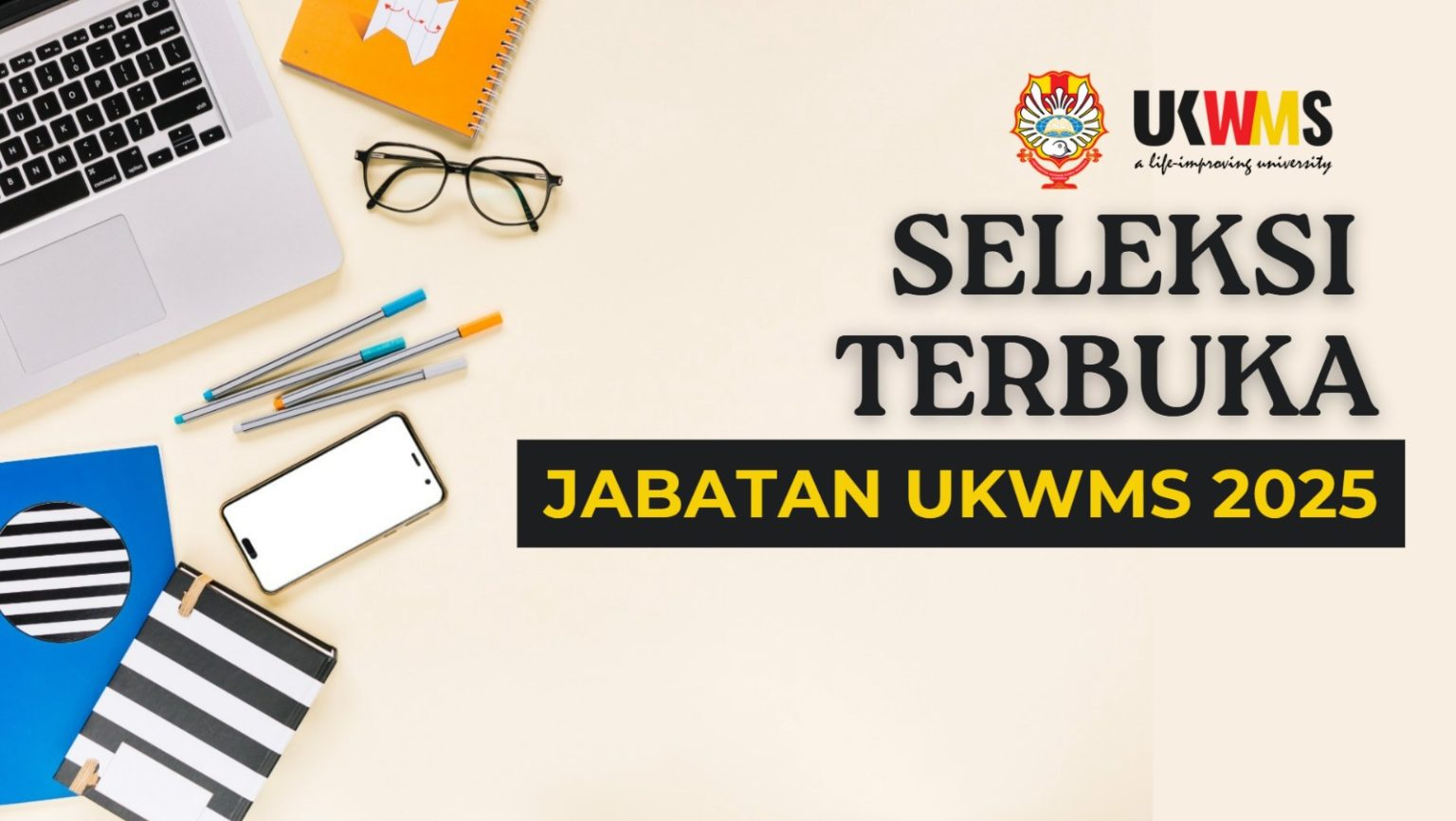 Seleksi Terbuka Jabatan UKWMS 2025 - UKWMS